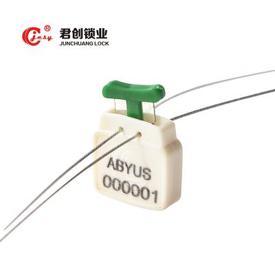 China Electronic Seal Meter Wire JCMS107 High Quality Security Plastic Gas Meter Seal for sale