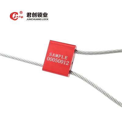 China China hot selling Junchuang cable onetime lock seal 1.5/1.8mm dia for sale
