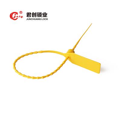 China Disposable plastie cable tag Tamper Proof Fire extinguisher pull tight seals for sale