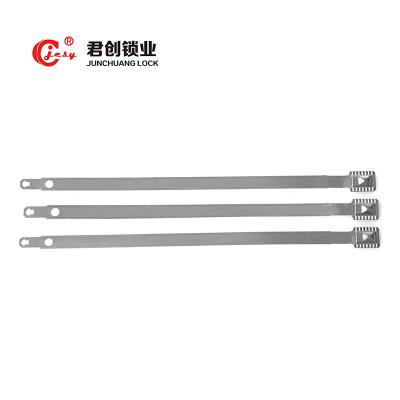 China Introduced Customized tight Tinplate Steel Strap Seal Metal Ball Seal for Bank for sale