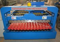 China Corrugated Roof And Wall Panel Roll Forming Machine for sale