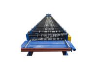 China Closed Type Galvanized Steel Floor Deck Machine for sale