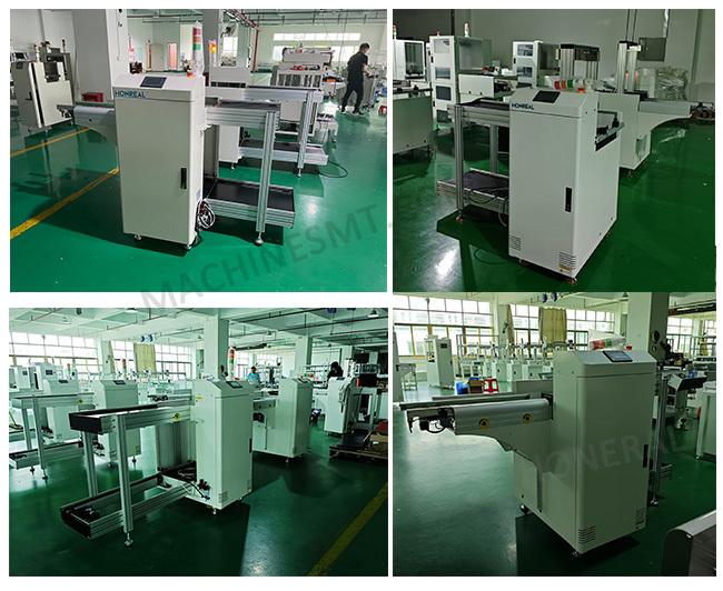 PCB Unloader Machine in Operation