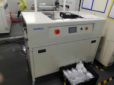 China Customized PCB Handling Conveyor Telescopic Connecting With SMEMA Signal for sale