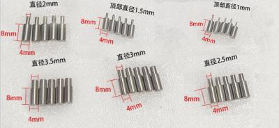 China Copper Support Pin For Semi Automatic Solder Paste Printer , PCB Base Copper Thimble for sale