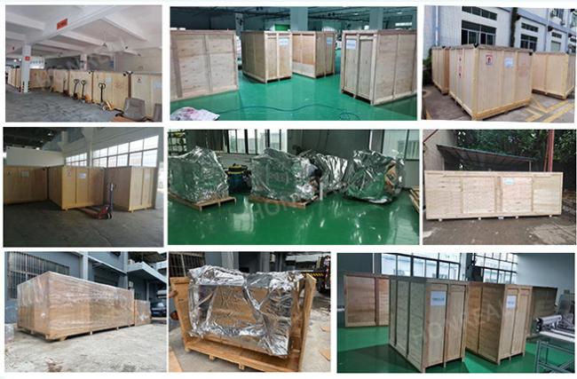 UV curing machine packaging for safe transportation