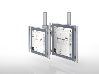 China IP65 Automation Industrial HMI Touch Panel 5000 Single Touch HMI Arm Mounted for sale