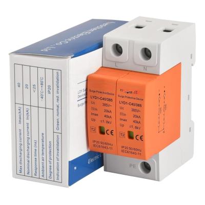 China LYD1-C40/385 Surge Protector Relay Surge Protection 40kA 385VAC For PV for sale