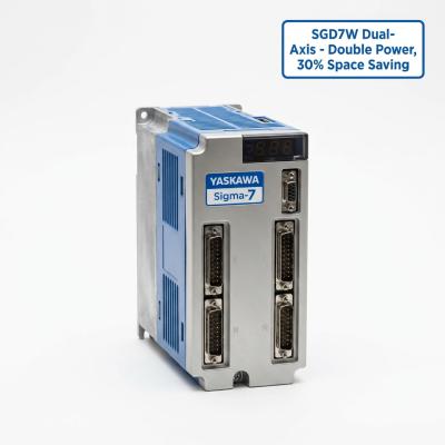 China Yaskawa SGD7W Sigma-7 Dual-Axis Servo Drive | Space-Saving for sale