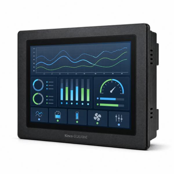 Quality Kinco GL2070HE 7 Inch HMI Touch Screen 1024x600 Dual Core IP65 Industrial for sale