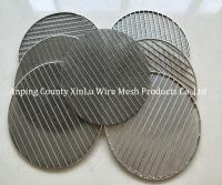 China XinLu Johnson Wire Wrapped Flat Panel 0.1-50mm Slot for Water Waste Treatment for sale