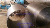 China Stainless Steel Wedge Wire Water Well Screen 304 316L 0.5mm Slot 114mm Diameter for sale