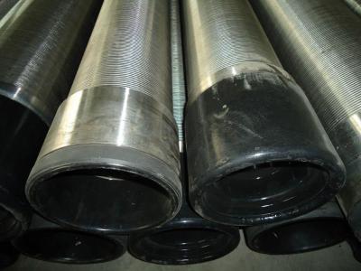 China Ladder-Shaped Liquid Input Wire Wrap Screen Tube / Stainless Steel 205 / 304 / 316 / 316L Slot Water Well Johnson Screen for sale