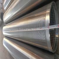 China 10 3/4 Inch 273mm Water Well Screen Pipe Vee Wire Wrapped Continuous Slot 3m Length for sale
