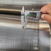 China 10 3/4 Inch 273mm Water Well Screen Pipe Vee Wire Wrapped Continuous Slot 3m Length for sale