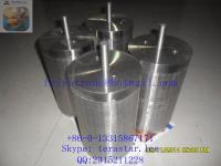 China Stainless Steel Wedge Wire Wrapped Screen Cone Drum Johnson Filter Basket Rotary Drum Screen 0.5mm Slot for sale