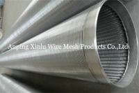 China Stainless Steel Water Well Screens 4 to 36 Inch Diameter 0.15 to 1.5mm Slot for sale