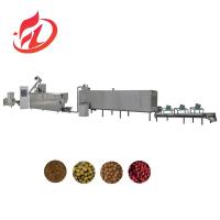 China Newest design electrical fish feed processing floating fish feed pellet extruder machine for sale