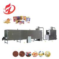 China Automatic  Breakfast cereal corn flakes making machine equipment production line for sale