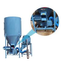 China High Production Batch Cattle Feed Grinder Mixer Feed Processing Machine for sale
