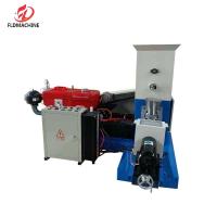 China Hot Selling Factory Price Automatic Floating Fish Feed Extruder Machine fish feed processing machine for sale
