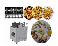 China Automatic Extruded Fried Wheat Flour Snacks Crispy Chips Machine for sale