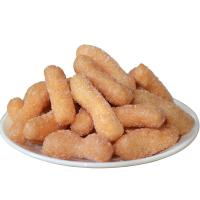 China Automatic Extruded Fried Wheat Flour Snacks Crispy Chips Machine for sale