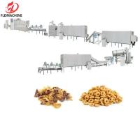 China Corn flakes making machine whole line cost Cheese ball corn snacks processing line for sale
