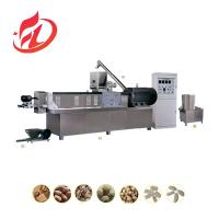 China Low-Temperature Soy Flakes Based Soya Bean Chunks Making Machine with ABB Motor Control for sale