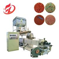 China Automatic Floating fish feed production line pellet extruder machine Floating Fish Feed Machine for sale