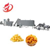 China Automatic corn chips food making puff snack machine multi-functional snack food extruder machine for sale