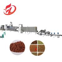 China Large Capacity Floating Feed Pellet Pet Food Extruder Processing Machine for Poultry for sale