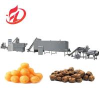 China Automatic Hot sale puff making machine corn extruder machine  puff corn snack make machine for sale
