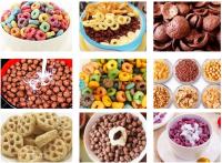 China Breakfast Cereal Production Line Corn Flakes Making Machine for sale