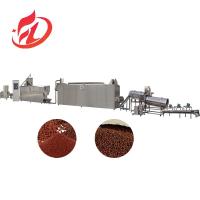 China 1-8mm Pellet Size Automatic Floating Fish Feed Pellet Machine for Tilapia Shrimp Feed for sale