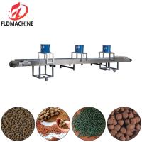 China Fish Feed Making Machine Automatic Pellet Printer for Indonesian Fish Feed Production for sale