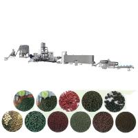 China Floating Feed Pellet Pet Food Extruder Processing Machine with Motor Core Components for sale