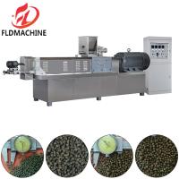 China Floating Feed Pellet Pet Food Extruder Processing Machine with Motor Core Components for sale