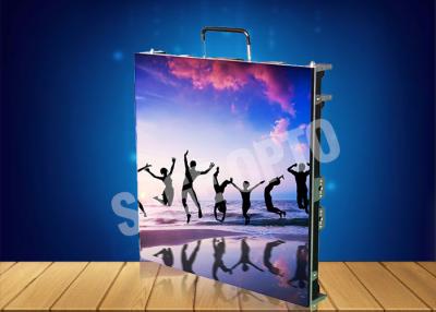 China Large Video P4 outdoor smd led display advertisement 500mm x 500mm Cabinet for sale