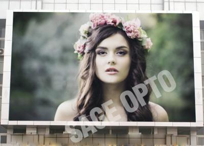 China Fireproof Large P6 Outdoor Advertising LED Display Fixed Installation 192*192 mm for sale