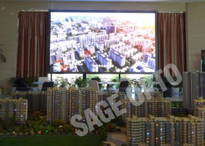 China Indoor LED Advertising Billboard High Defination Super Slim Large LED Screen for sale