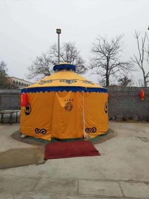 Cina Installazione facile e veloce Yurt mongolo di 6M di diametro con finestre a lucernario in vendita