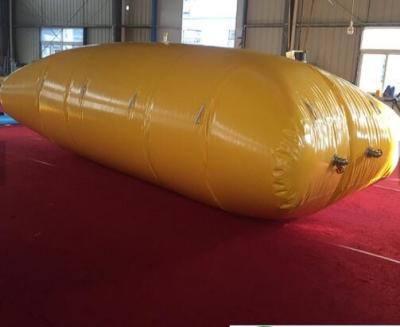 Cina Serbatoio di carburante per vesciche gialle da 8000L con super resistenza imballaggio in cartone di legno contenimento liquido di carburante per vesciche in vendita