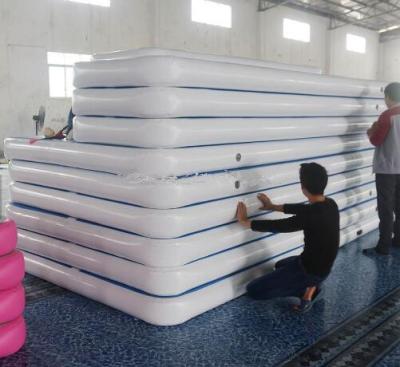 Cina Matto per ginnastica in PVC con inflazione rapida Matto per pista d'aria 3M*1M*0.1M Cuscino di gomma in vendita