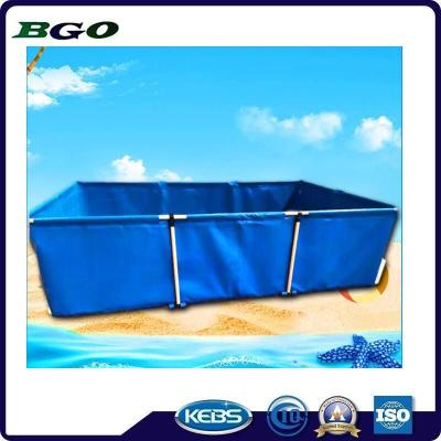 Китай Циндао погрузка порт брезентный рыбный бак для водонепроницаемых аквакультурных ферм продается