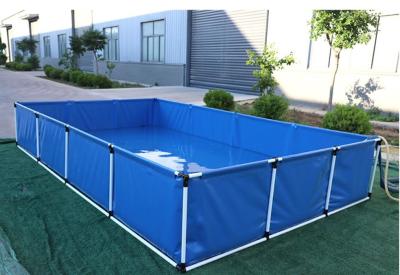 Китай Специально сделанный складной брезентный аквариум для рыболовства продается