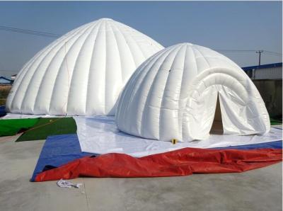 China Outdoor Inflatable Bubble Lodge Party Tent , Blow Up Wedding Tent Exhibition Igloo for sale