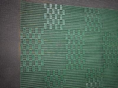 China Customize Caravans Mat Grass Matting Annex PVC Anti Slip Mat , Non Slip Floor Mats for sale