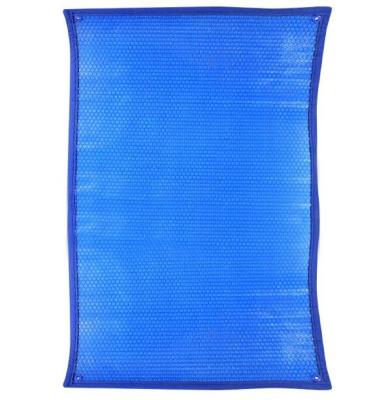 China Swimming Solar Pool Bubble Cover And Blanket Bubble Film Wrap PE Plastic Swimming Pool Cover Reel for sale