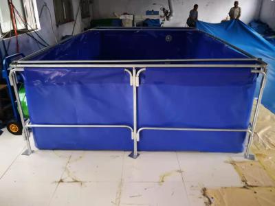 Cina 10000L Serbatoio d'acqua di telai Piscine di plastica pieghevoli in vendita